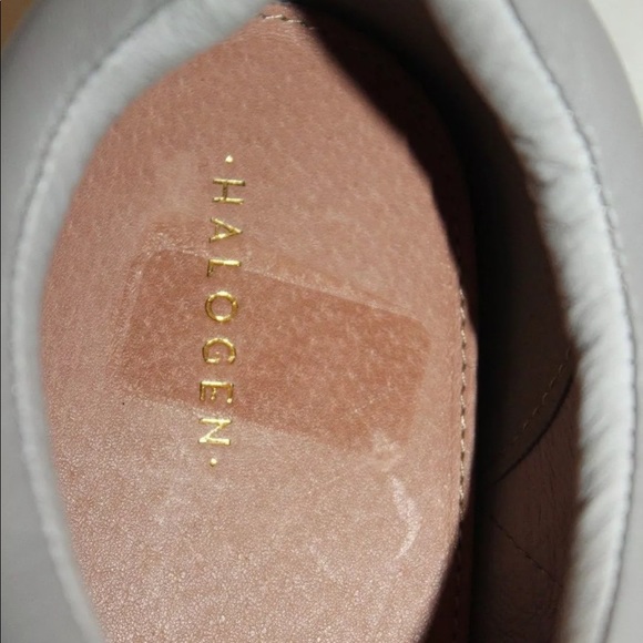 Halogen | Shoes | New Halogen Grey Leather Platform Sneaker Loafer ...